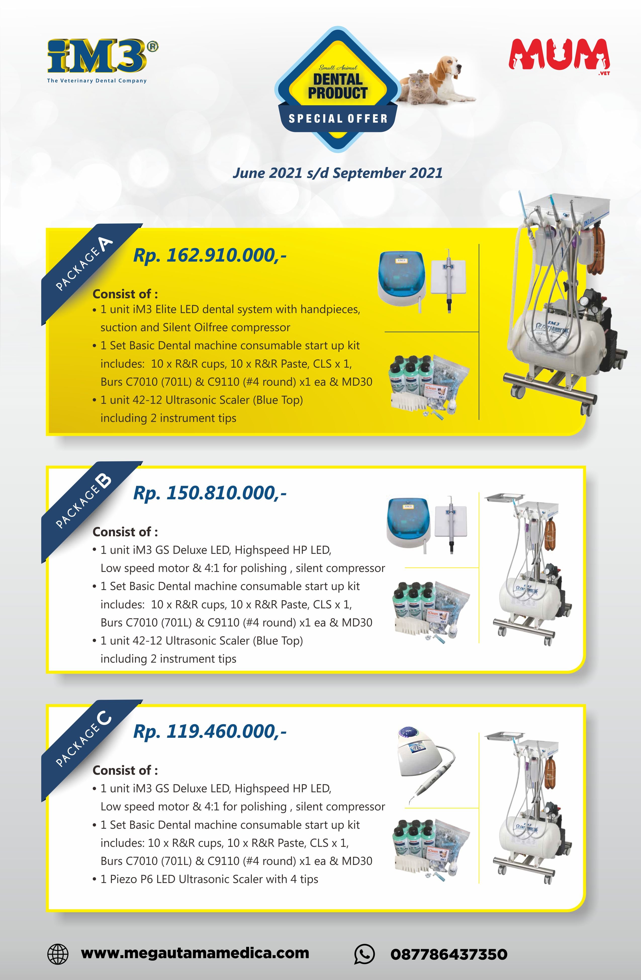 Promo iM3 Dental Product