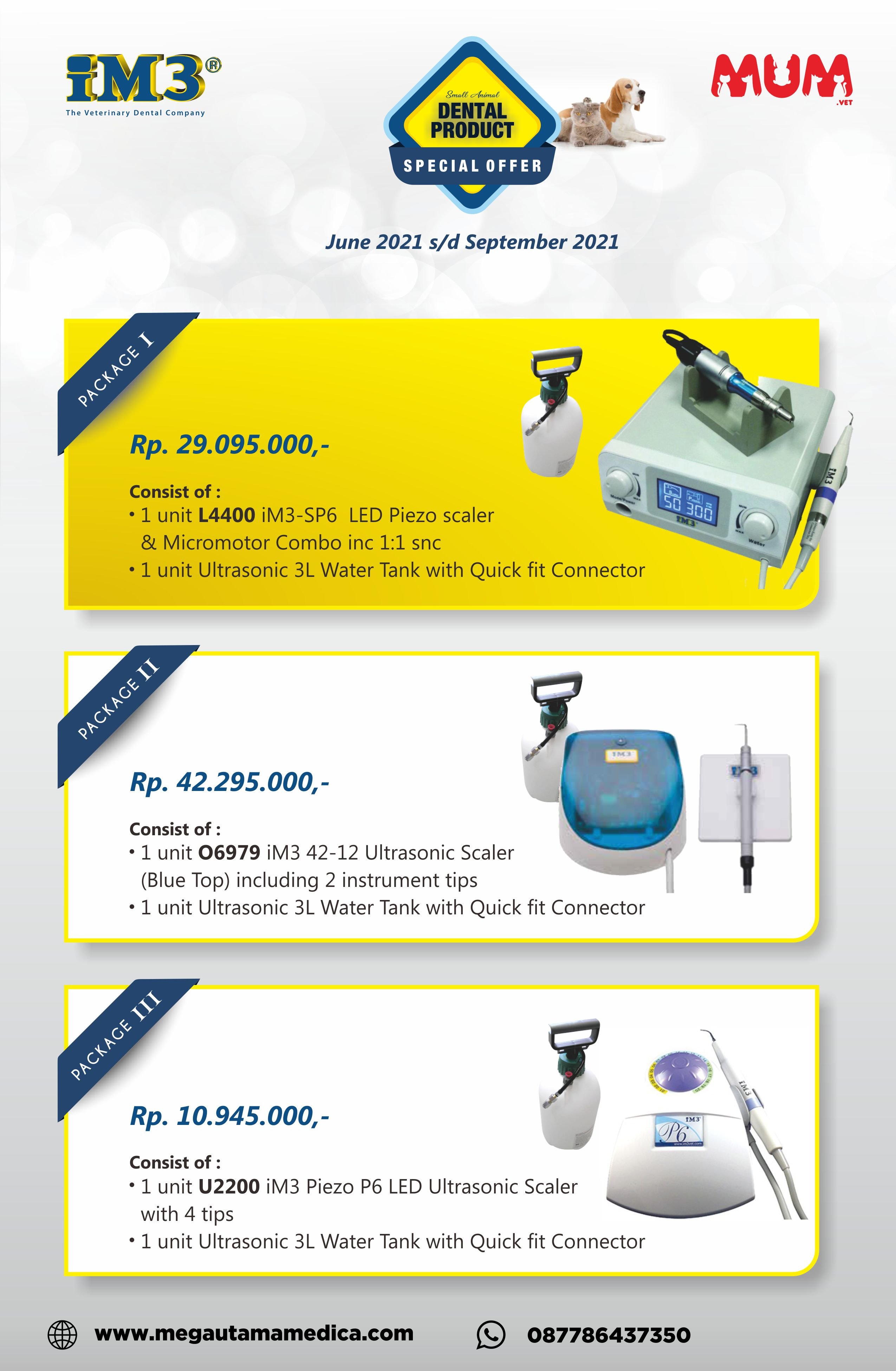 Promo iM3 Dental Product Scaler