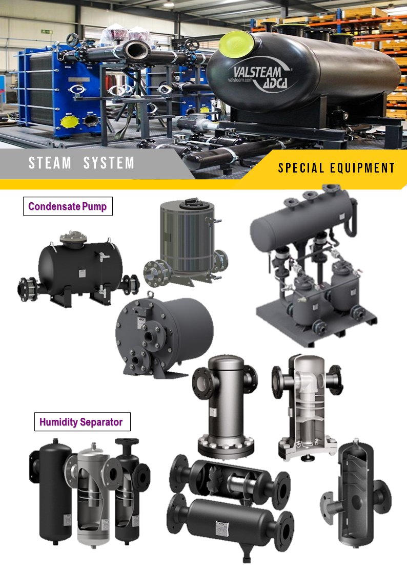 Special Equipment for steam system