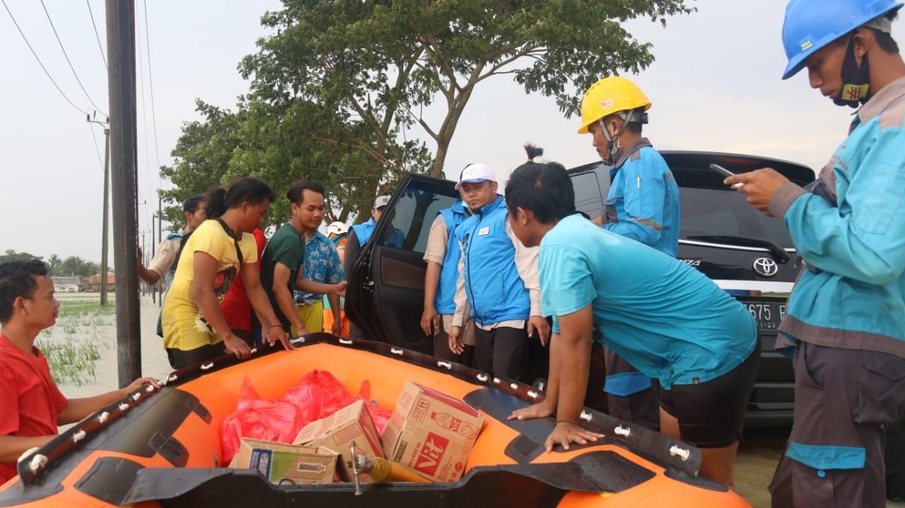 RELAWAN LDS UNTUK BENCANA BANJIR BEKASI