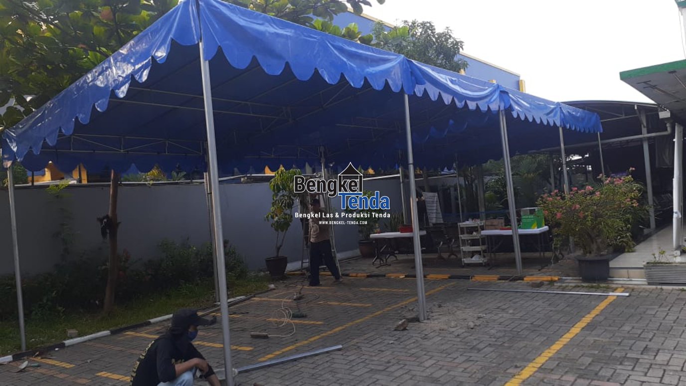 Tenda Terop/Plampang 4x4m 4set - Produksi Tenda Bekasi