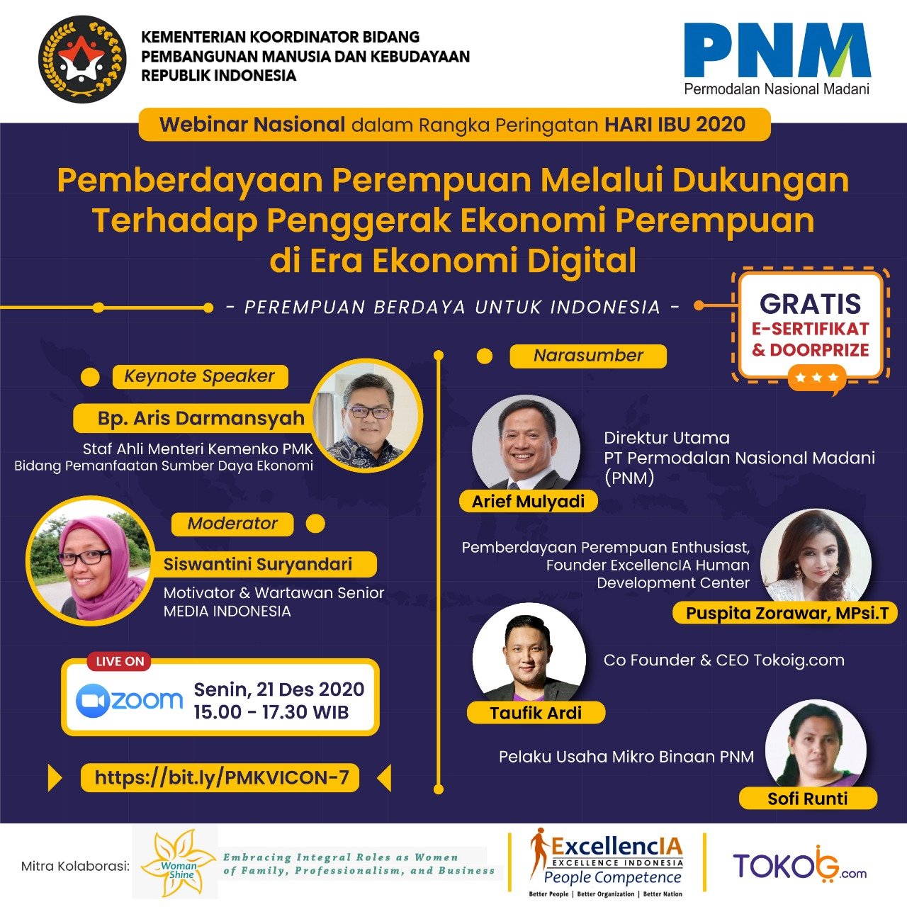 Event Kolaborasi Ekonomi Bangkit yang telah dilaksanakan