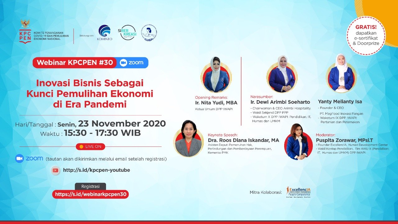 Event Kolaborasi Ekonomi Bangkit yang telah dilaksanakan
