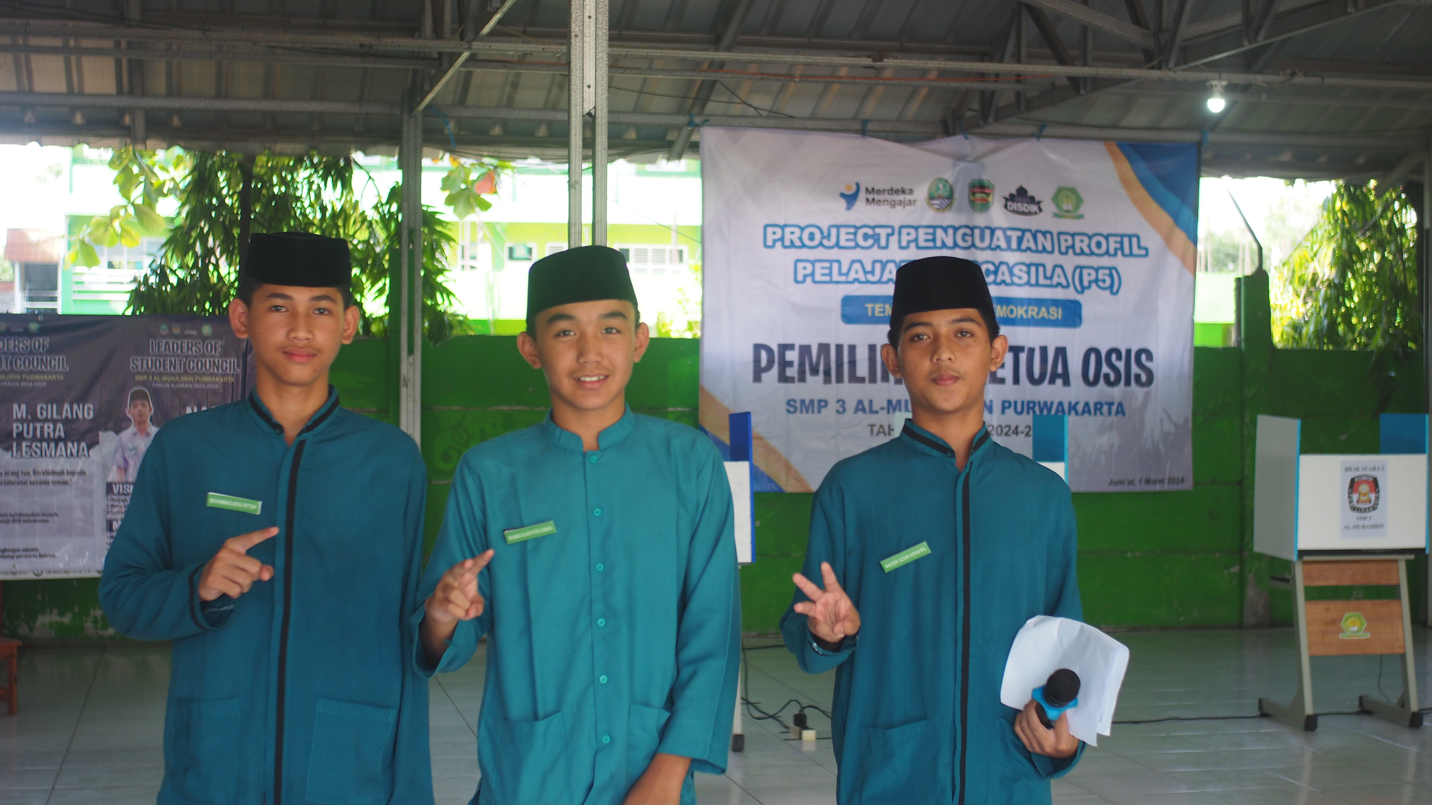 Projek Penguatan Profil Pelajar Pancasila (P5) “Suara Demokrasi” Pemilihan Ketua OSIS 2024/2025 ...