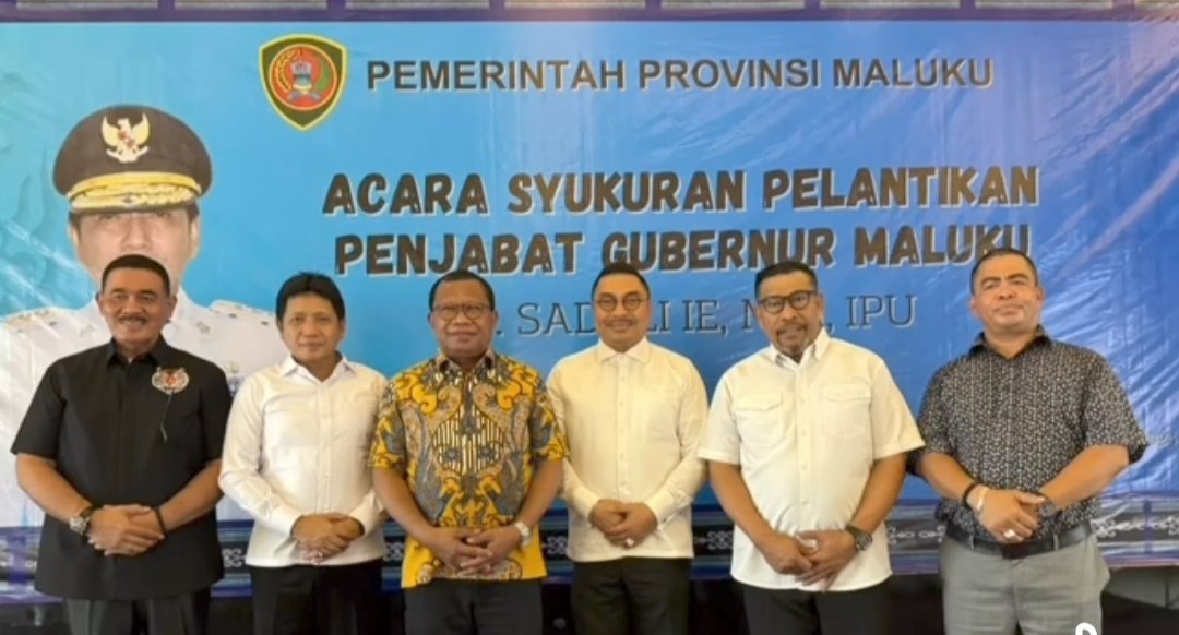 RESMI DILANTIK SEBAGAI PJ GUBERNUR MALUKU, SADALI IE GELAR SYUKURAN DI ...