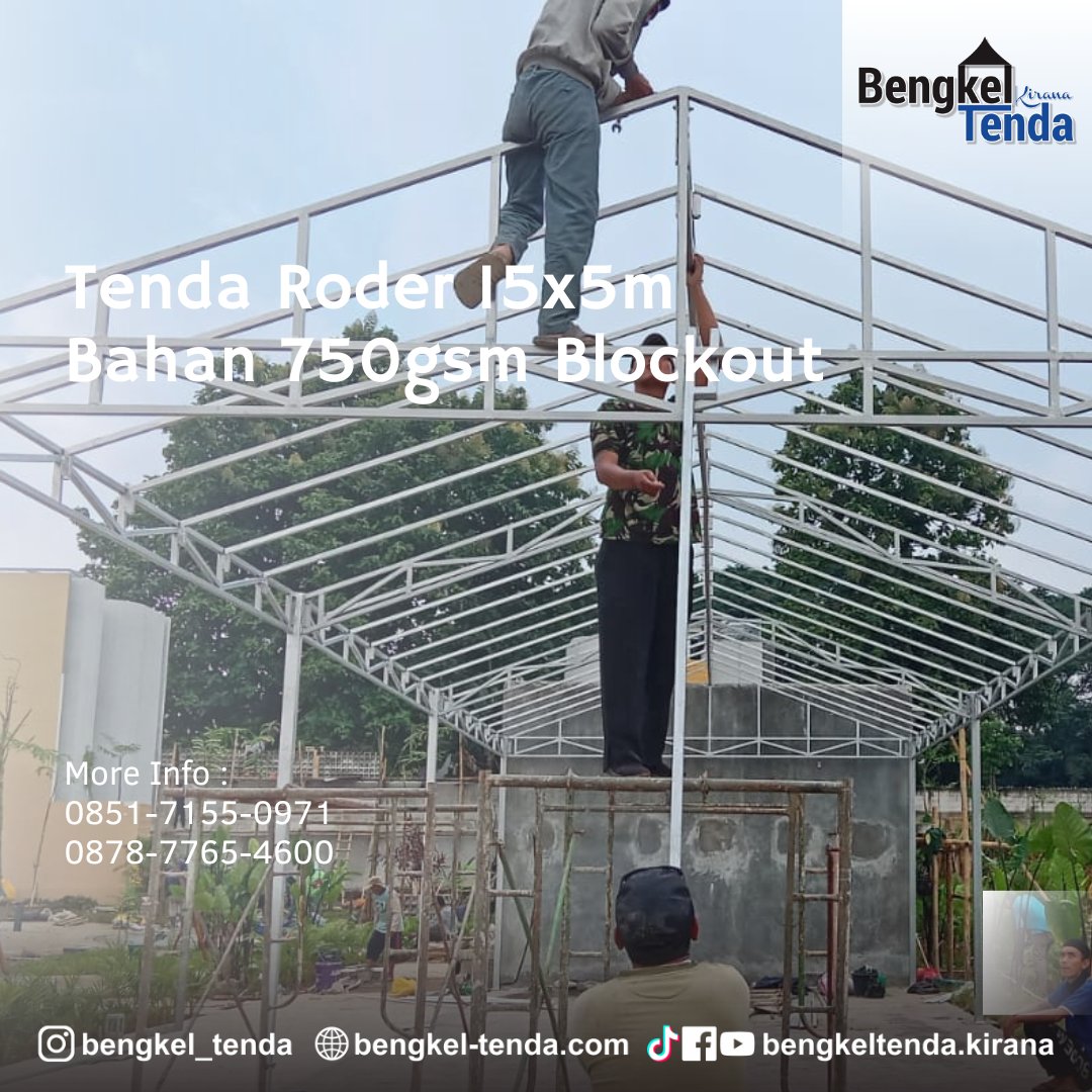 PRODUSEN TENDA RODER | TENDA GUDANG | BENGKEL TENDA PLAMPANG | JUAL ...