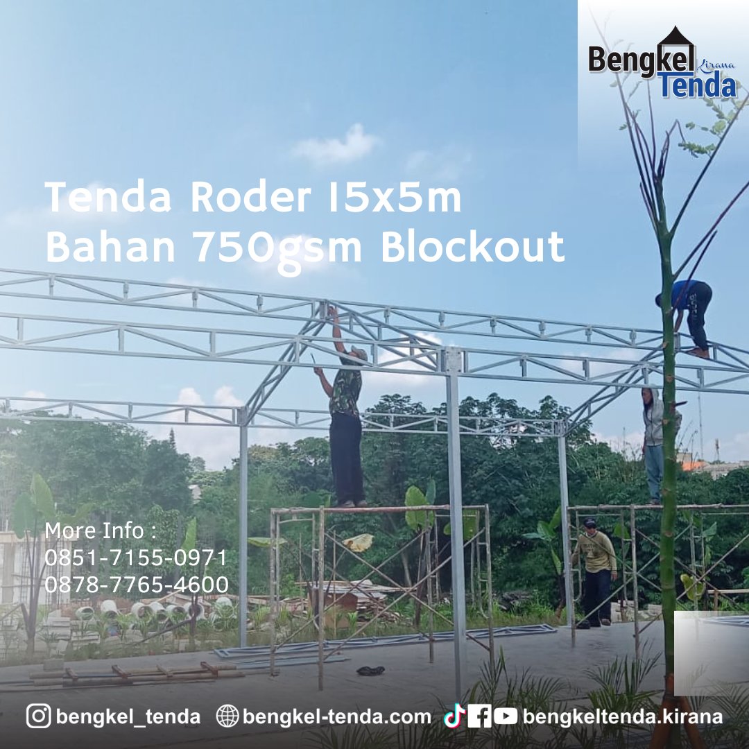 PRODUSEN TENDA RODER | TENDA GUDANG | BENGKEL TENDA PLAMPANG | JUAL ...