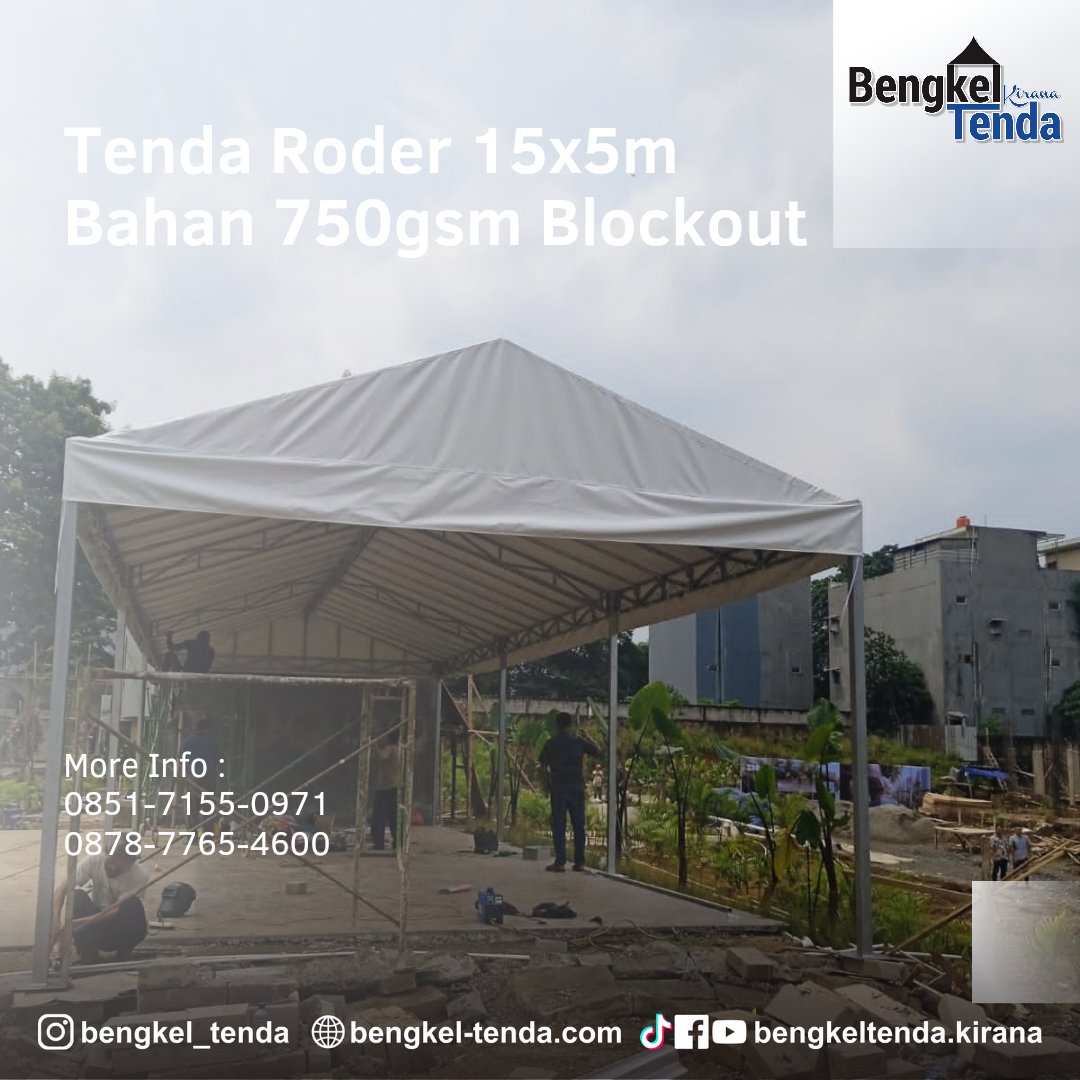 PRODUSEN TENDA RODER | TENDA GUDANG | BENGKEL TENDA PLAMPANG | JUAL ...