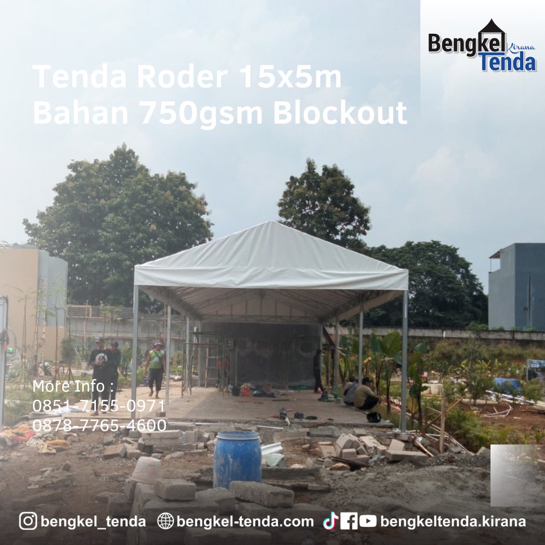 PRODUSEN TENDA RODER | TENDA GUDANG | BENGKEL TENDA PLAMPANG | JUAL ...
