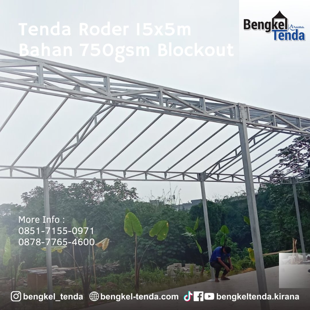 PRODUSEN TENDA RODER | TENDA GUDANG | BENGKEL TENDA PLAMPANG | JUAL ...