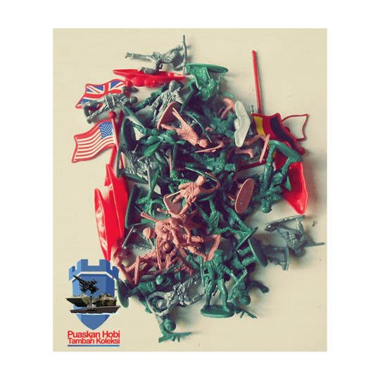 Mainan Tentara Plastik Battle Combat Provent Machines
